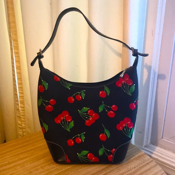 Bags | Y2k Cherry Bomb Structured Handbag | Poshmark